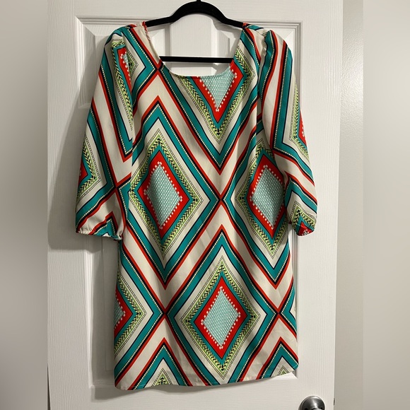 hello miss | Dresses | Geometric Dress | Poshmark